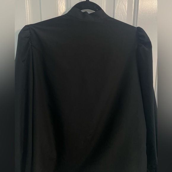 Tom Ford | Tops | Tom Ford Tie Neck Uniform Button Up Blouse | Poshmark